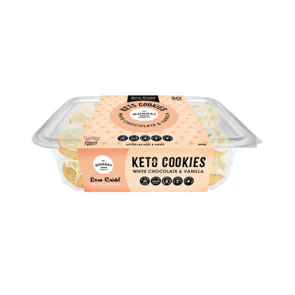 The Monday Food Co Keto Cookies – MAT's PANTRY